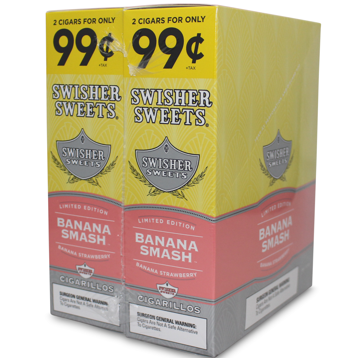 SWISHER SWEET CIG 2/99 BANANA SMASH - CIGARILLOS - TOBACCO
